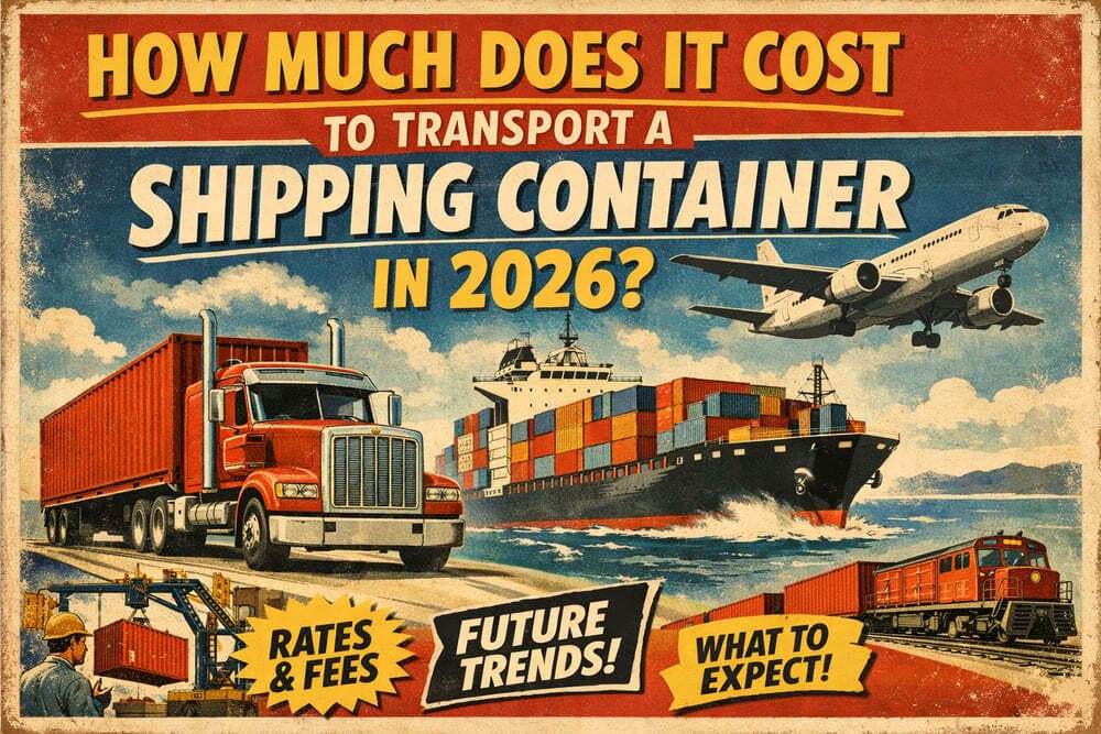 How Much Does It Cost to Transport a Shipping Container in 2026?