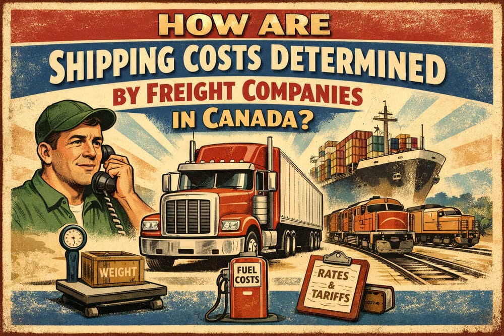How Freight Companies Determine Shipping Costs in Canada