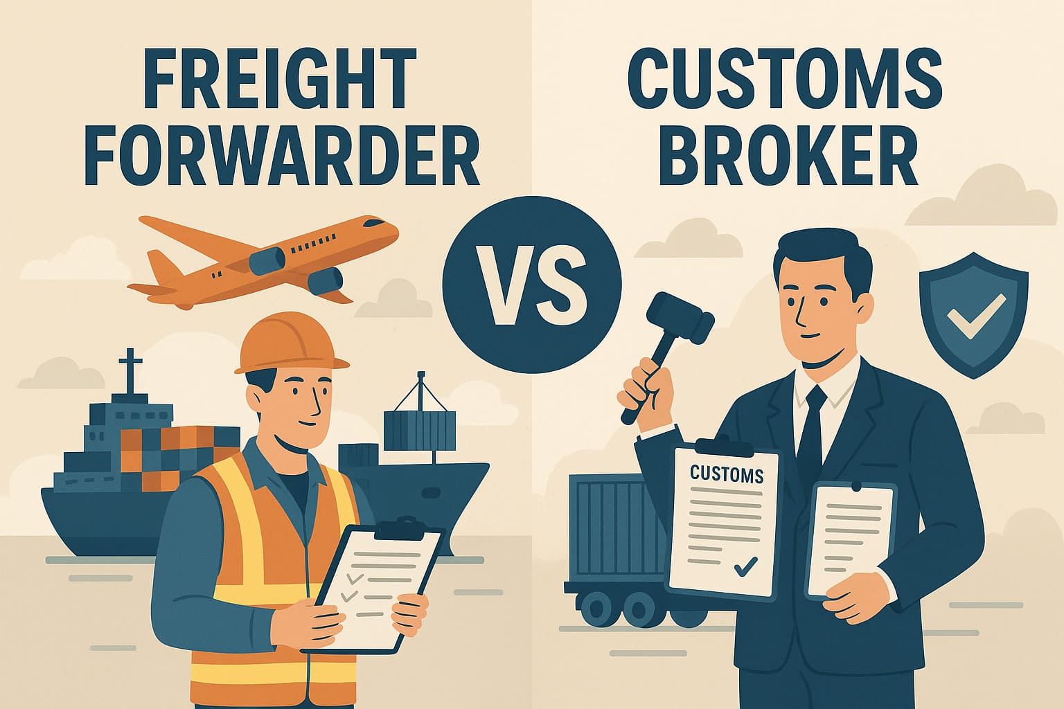 Freight Forwarder vs Customs Broker in Canada (2026)