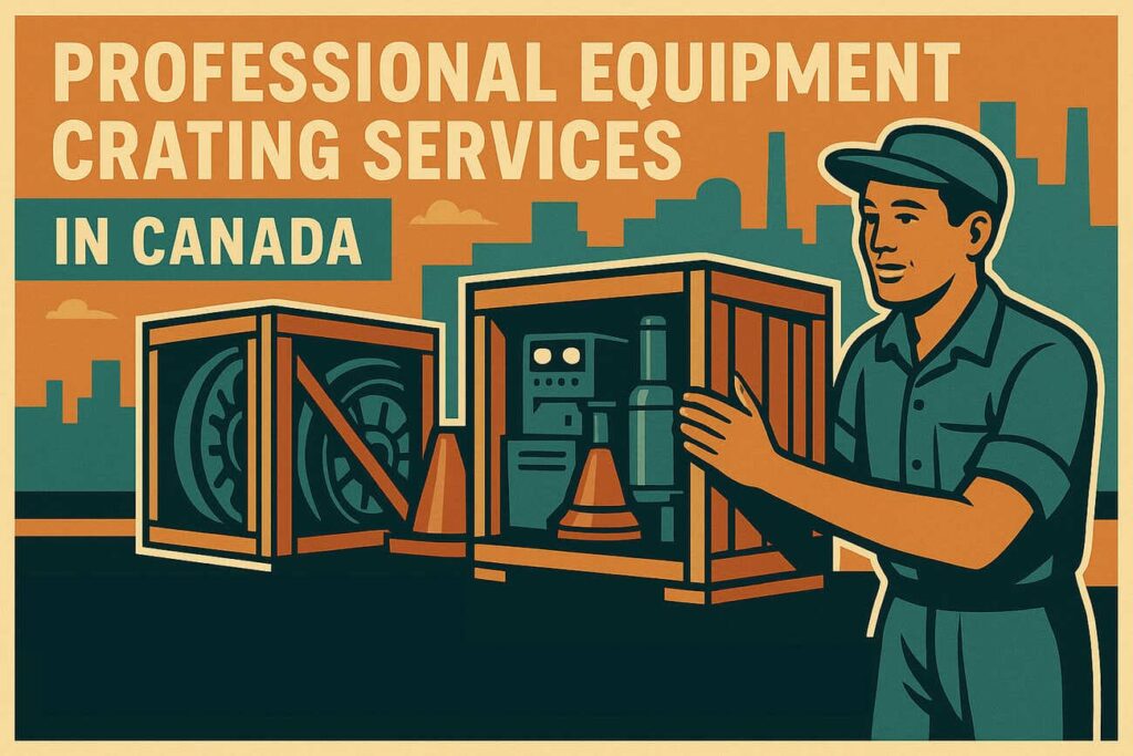 Equipment Crating Services in Canada | Metropolitan Logistics