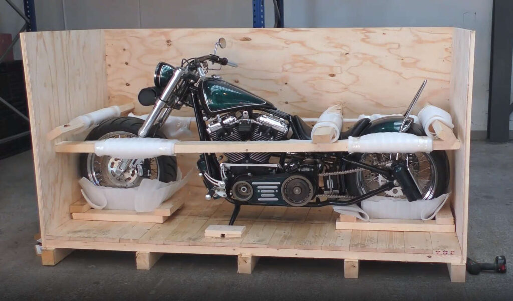 How to Crate a Motorcycle for Shipping | Complete Guide