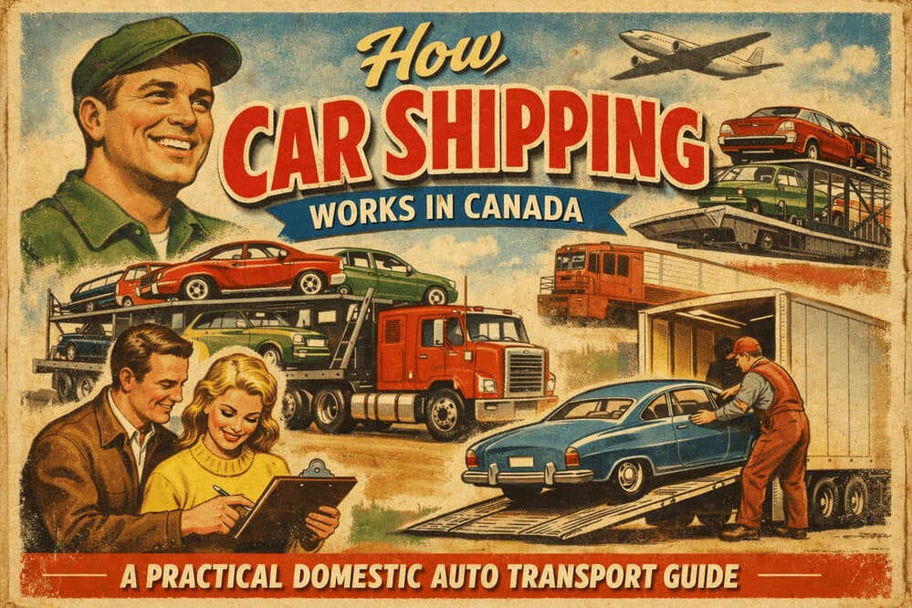 How Car Shipping Works in Canada | Auto Transport Guide