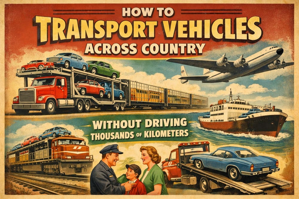 How to Transport Vehicles Across Country in Canada