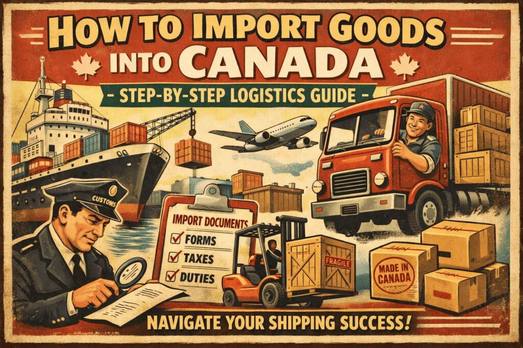 How to Import Goods into Canada – Step-by-Step Logistics Guide